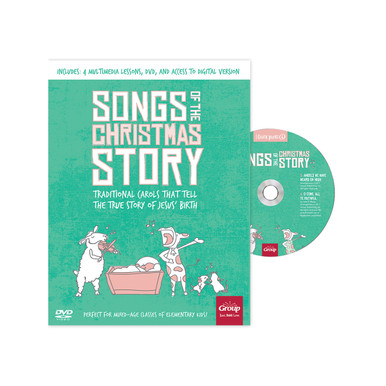 KidMin Quick Picks: Songs of the Christmas Story (book with DVD) | Group