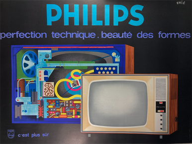 Philips Television Perfection Technique - Timmons Vintage Posters