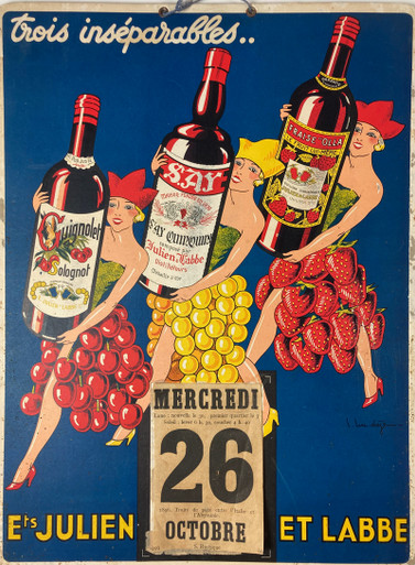 Trois Inseparables Guignolet, Saint Ay Quinquina & Fraise "Oola ...