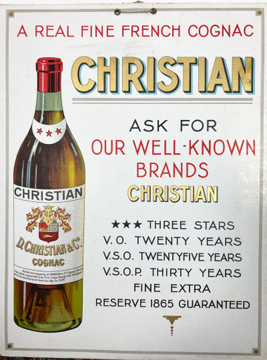 Christian Cognac - Timmons Vintage Posters