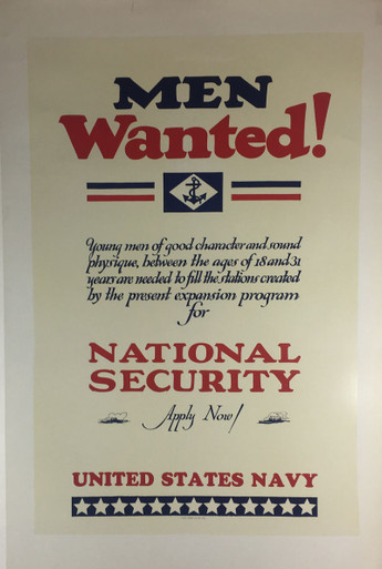 Men Wanted! United States Navy