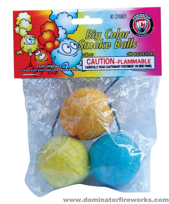 Big Color Smoke Balls - Dominator