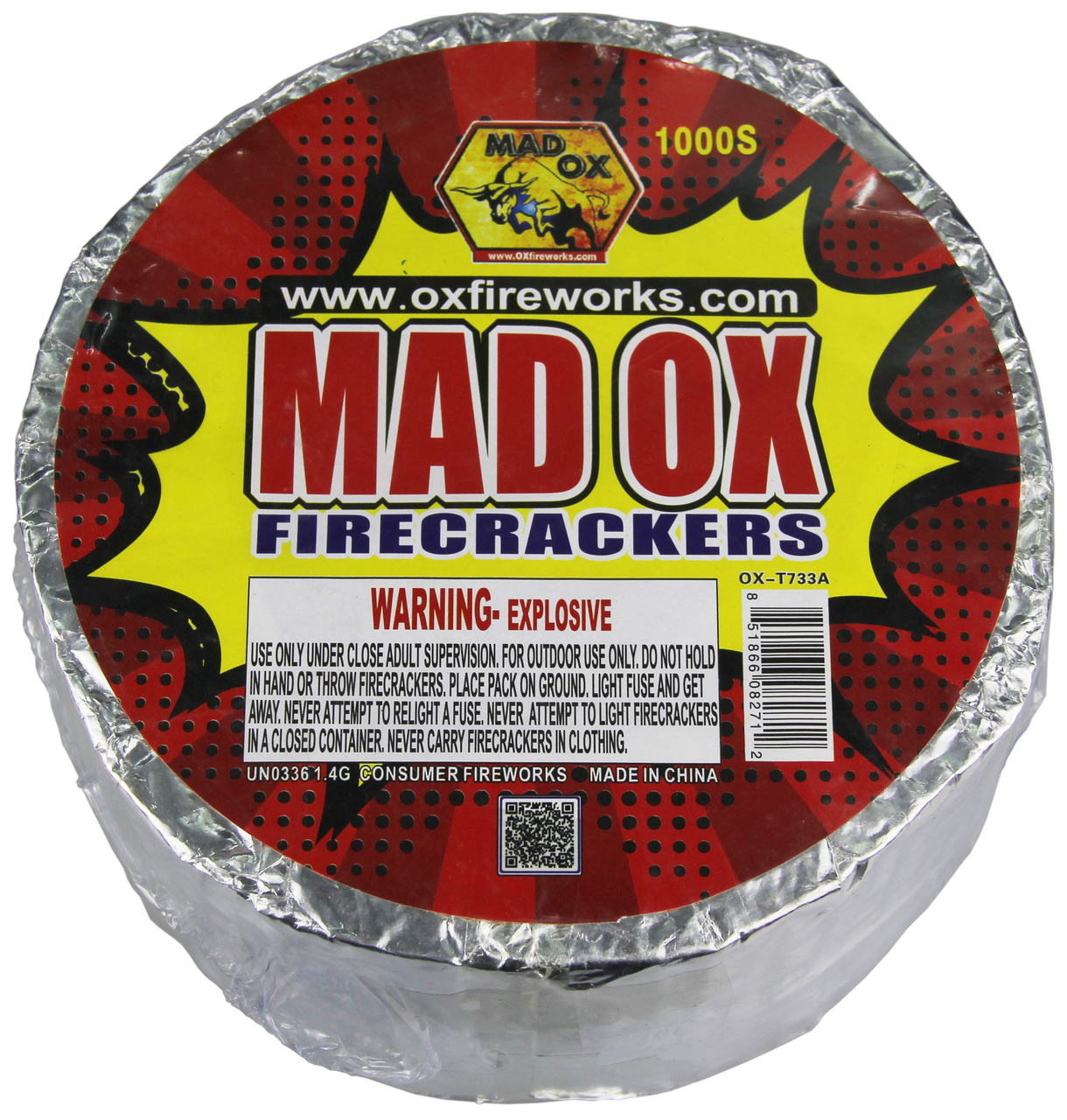Strip of 1000 - Mad Ox - AmericanFireworks