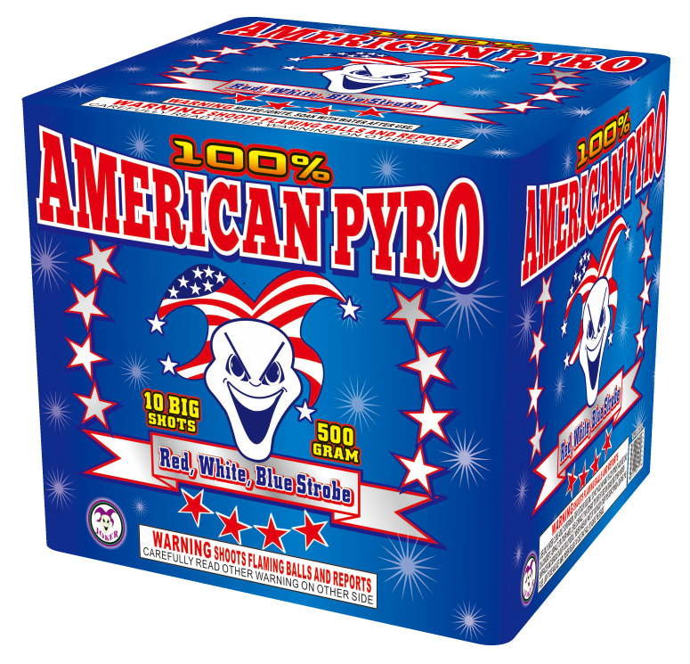 100% American Pyro - Joker Fireworks