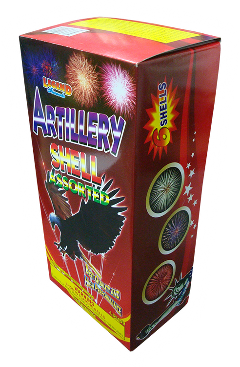 Artillery Shells Assorted - Legend Fireworks