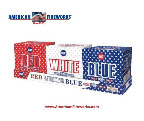 Red, White, Blue Mini - Boom Wow Fireworks