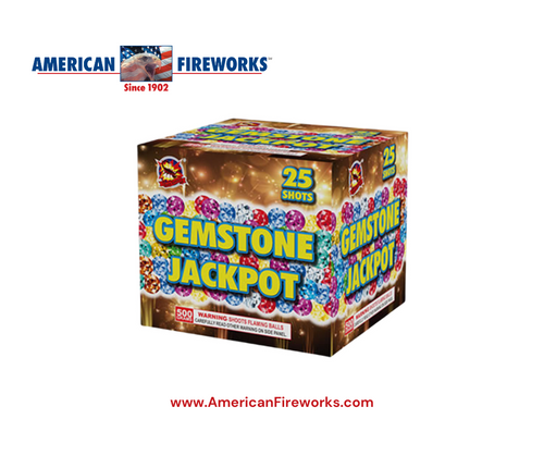 Gemstone Jackpot - Black Scorpion - AmericanFireworks
