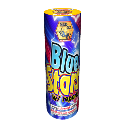 Blue Star with Report - Mad Ox Fireworks