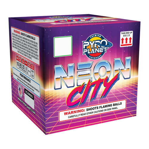 Neon City - Pyro Planet Fireworks