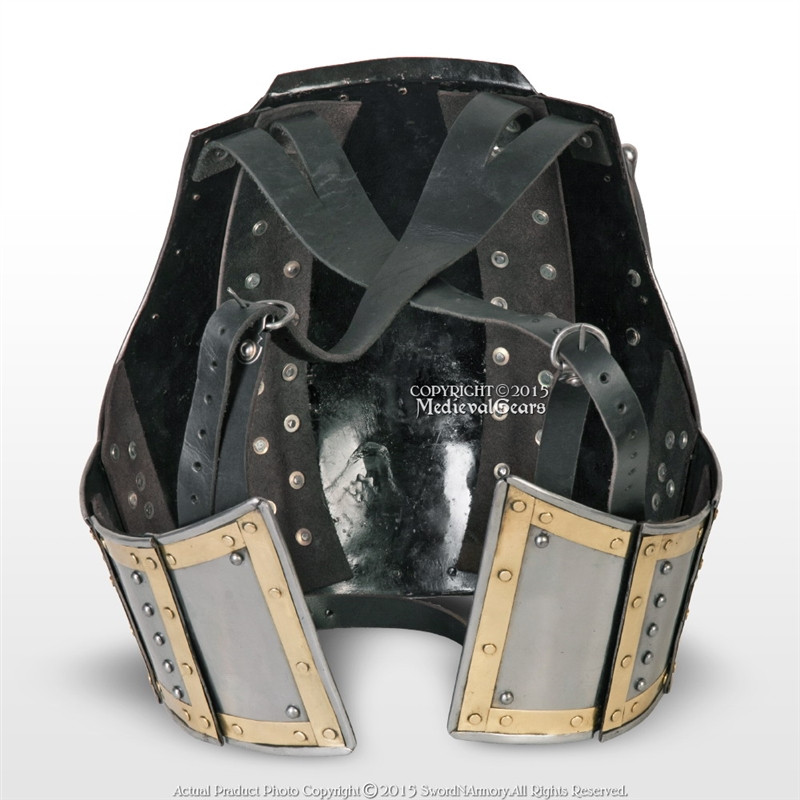 XL Size 14th Century 16G Steel Functional Medieval Churburg Breast ...