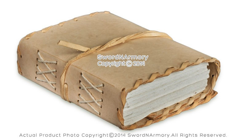 Handmade Medieval Diary Renaissance Leather Journal Notebook w/ Stiched ...