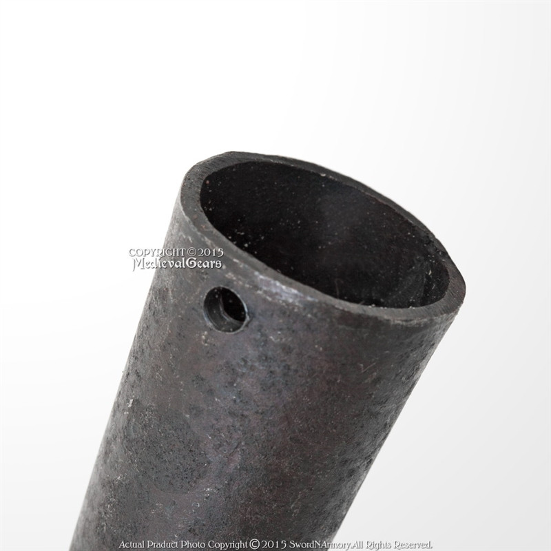 Hand Forged Iron 11.5 Inch Medium Sized Spear Head Medieval Lancer LARP SCA