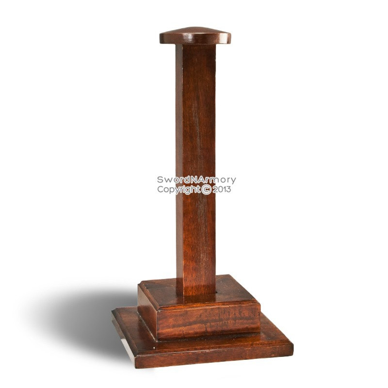 Solid and Sturdy Wooden Display Stand for Medieval Roman Viking Helmelt ...