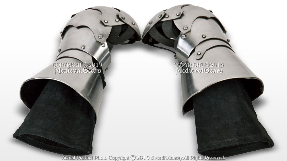 Medieval Functional Armor Battle Clamshell Mitten Gauntlets Glove SCA ...