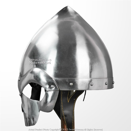 Fantasy Medieval Wearable Knight Skull Crusher Helmet 20G Steel LARP ...