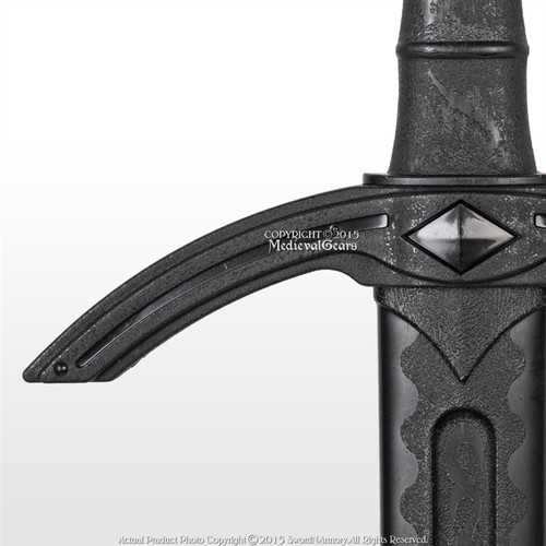 Medieval Two Handed Excalibur Polypropylene Western Training Long Sword ...