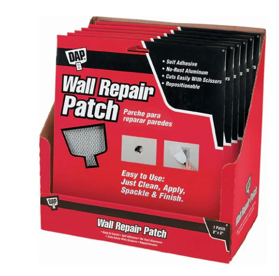 Dap Wall Repair Patch 6X6in - Omokoroa ITM