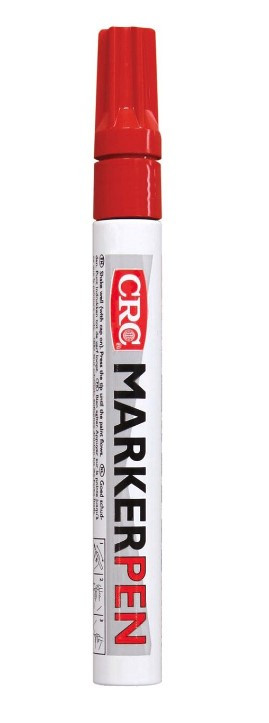 Crc Paint Marker Pen Red - Omokoroa ITM