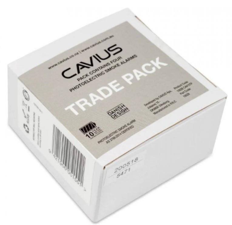 Cavius Trade Pack - Contains 4 Standard Alarms - Omokoroa ITM
