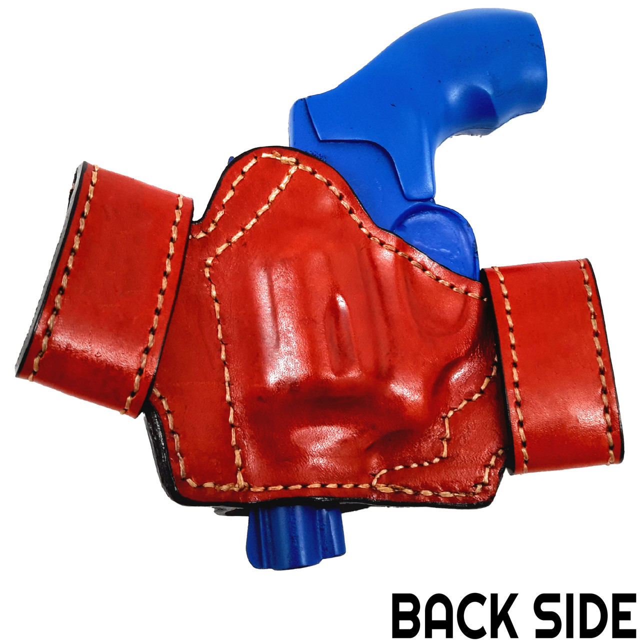 Snap On Leather Open Top Holster for Smith & Wesson J-Frame Revolver ...