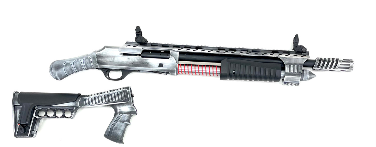 GEN 2! DUKE III ULTRA 12GA 18.5" BRL PUMP ACTION NON NFA FIREARM | GREY ...
