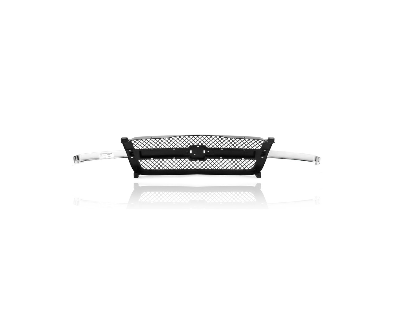 Grille For 88968933 03-07 Chevrolet Silverado Base/LS/LT - Smooth ...