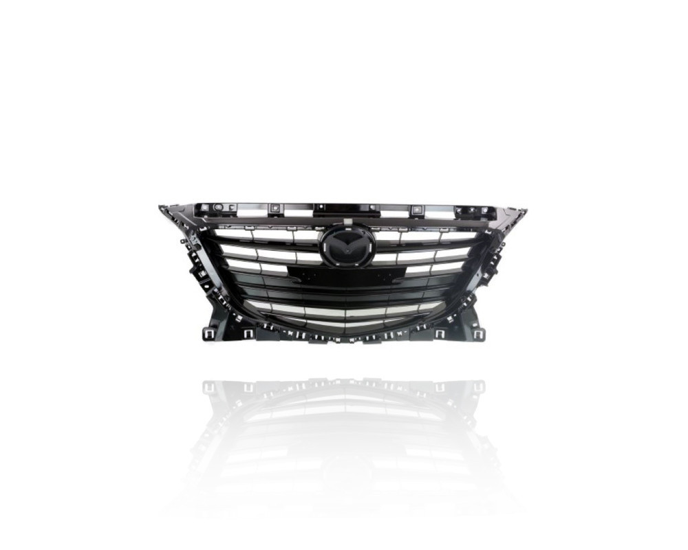 Grille For BJE150712B 14-16 Mazda Mazda3-Hatchback, 14-16 Sedan - Front ...
