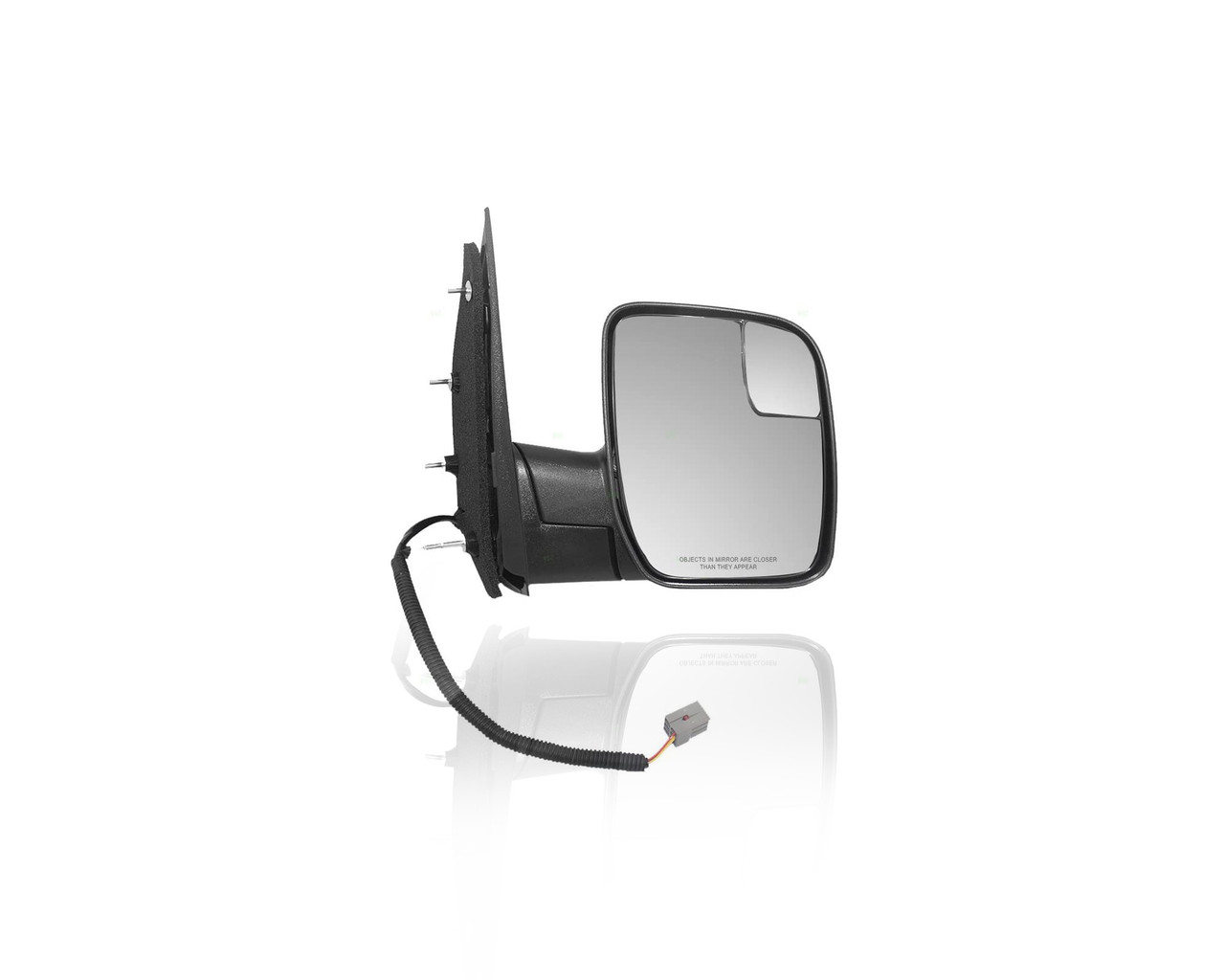 Door Mirror For AC2Z17682AA 10-14 Ford Econoline - Power, Right Hand ...