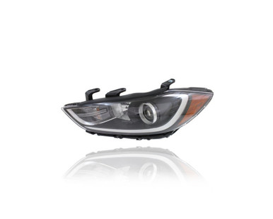 Headlight Assembly - Compatible/Replacement for '17-18 Hyundai Elantra ...