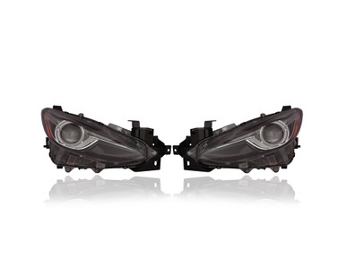 Headlight - Compatible/Replacement for '14-16 Mazda Mazda3 S Touring ...