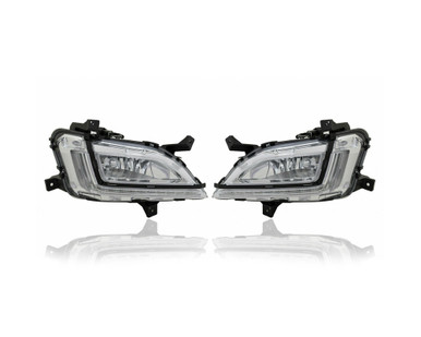 Fog Light - Compatible/Replacement for '19-21 Hyundai Tucson - LED ...