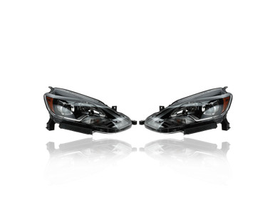 Headlight Assembly - Compatible/Replacement for '16-17 Nissan Sentra SR ...