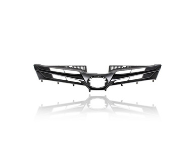 Grille - Compatible/Replacement for '18-20 Toyota Sienna LE - Black ...