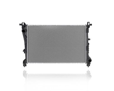 Radiator For 13513 14-20 Fiat 500L - Plastic Tank Aluminum Core - Parts ...
