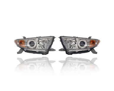Headlight Assembly - Compatible/Replacement for '11-13 Toyota ...