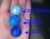 Powder Blue Pearl Gumballs | Shimmer Blue Gumballs | Gumballs.com