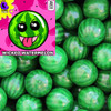 Wicked Watermelon Gumballs 1" 850 Count | Gumballs.com
