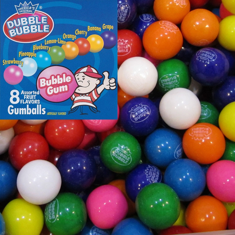 Dubble Bubble Assorted Gumballs (.92"/1080 Count) | Gumballs.com
