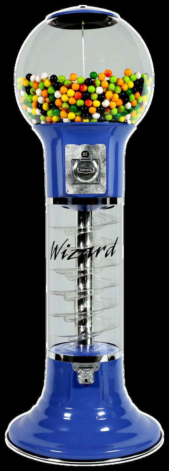 Wizard Spiral Gumball Machine 5 Feet Tall | Gumballs.com