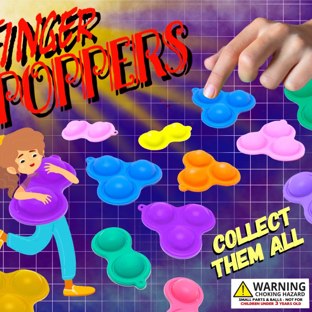 Finger Poppers 2" Capsules | Gumballs.com