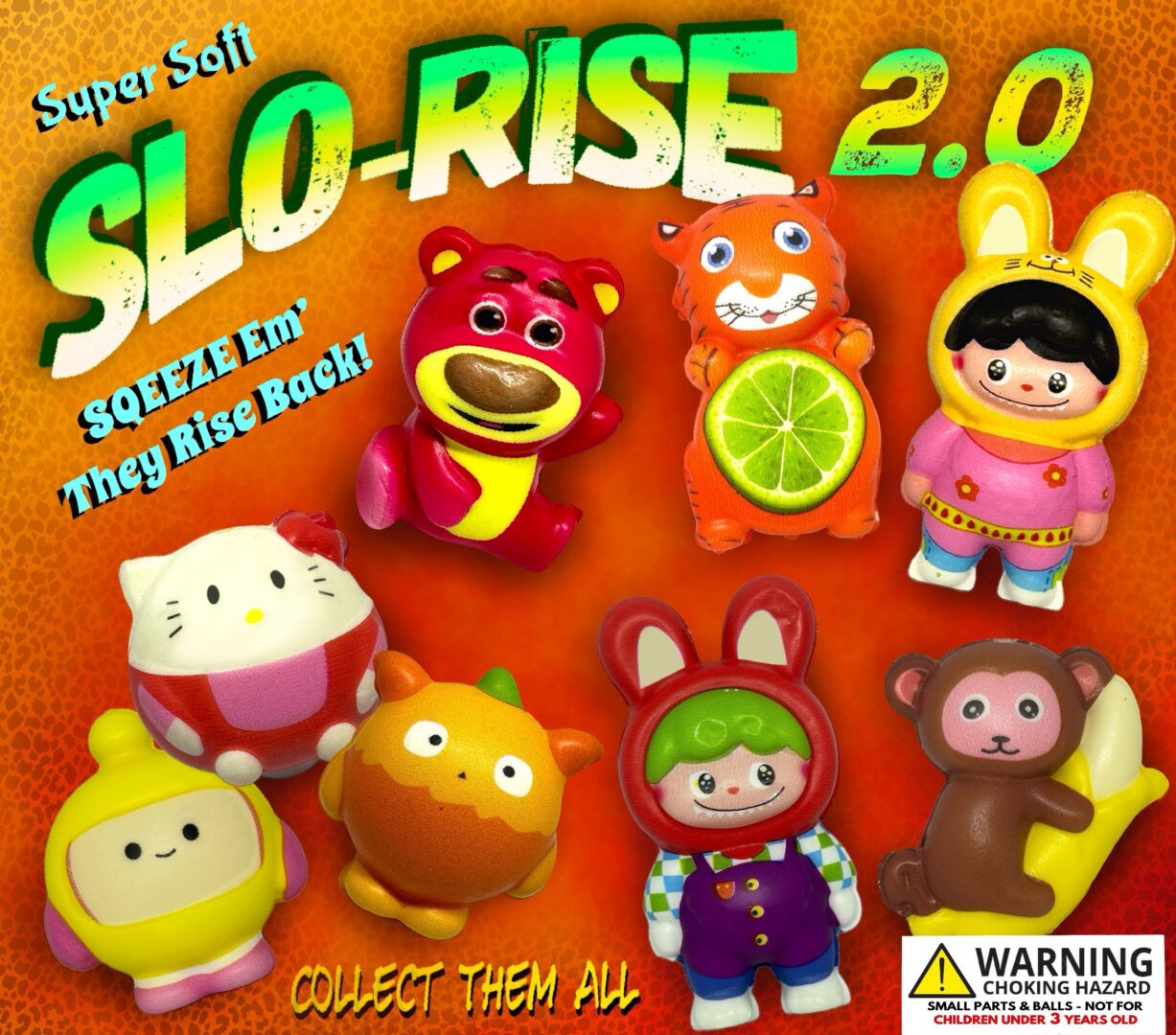 Slowly Rising Toys 2"Capsules | Gumballs.com