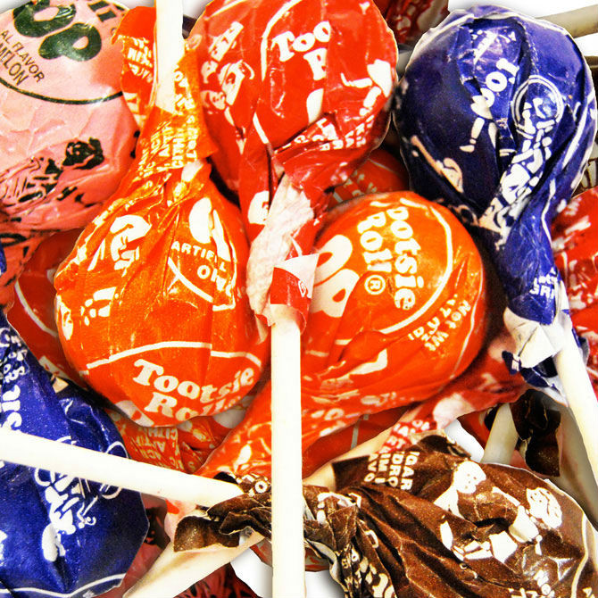 Tootsie Pops Lollipops | 39lb Bulk Case | Gumballs.com