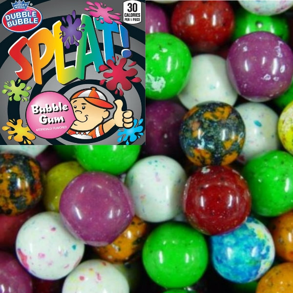 Splat Gumballs 1" 850 Count | Gumballs.com