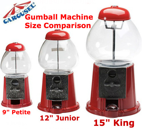 King Carousel Gumball Machine Gift Set | Gumballs.com