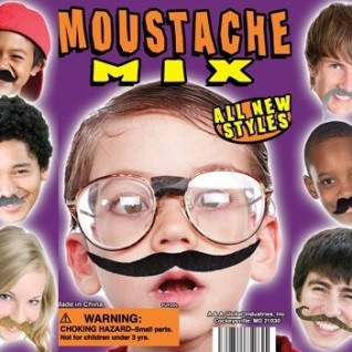 Moustache Mix 2" Toy Capsules | Gumballs.com