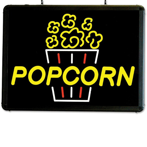 Ultra Bright LED Popcorn Sign | Gumballs.com