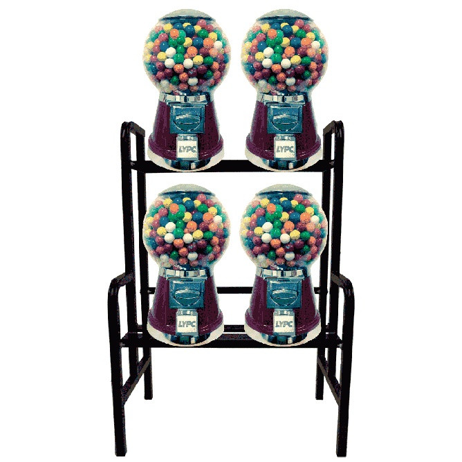 4 Big Bubble Combo Rack | Gumballs.com