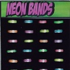 Neon Bands 1" Capsules | Gumballs.com