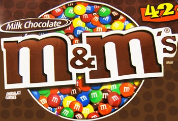 M&Ms Plain Milk Chocolate Candy | 38oz Bag | Gumballs.com