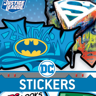 DC Comic Logo Vending Stickers | Gumballs.com
